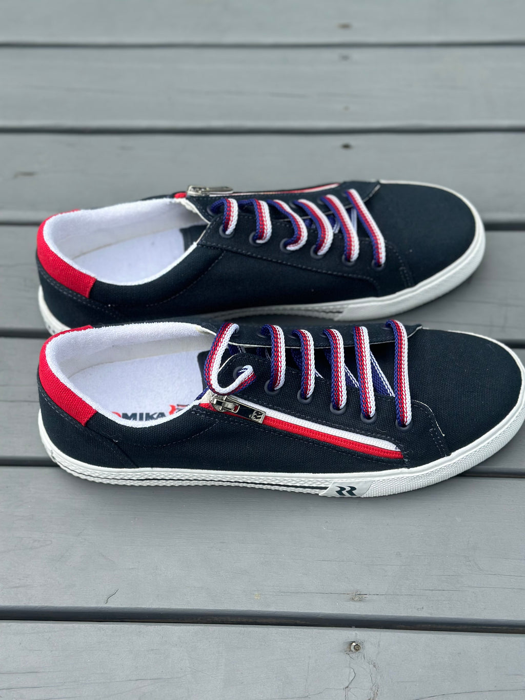 Romika Navy/Red sneaker – Coco Shoes Tasmania
