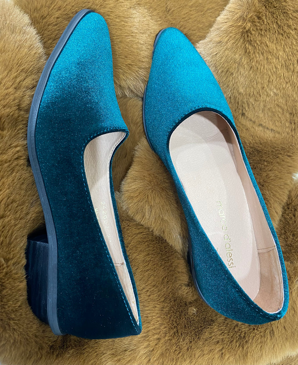 Marco D’alessi Shoes 242007F Velvet Green – Coco Shoes Tasmania