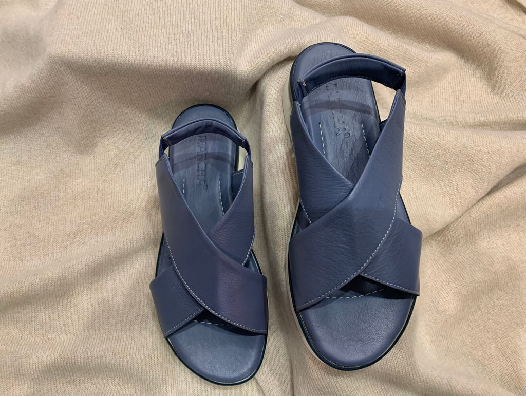 Marcha Cornflower Blue Sandals – Coco Shoes Tasmania